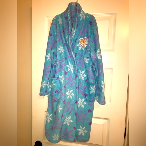 Disney | Pajamas | Disney Princess Soft Plush Robe Kids L12 | Poshmark